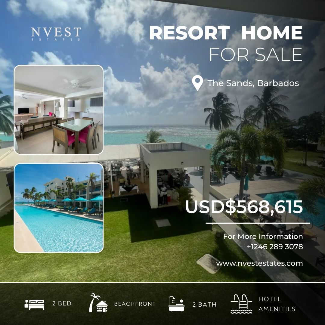 Oceanview Two Bedroom Duplex at The Sands Beachfront Resort. UNIT 4 ...